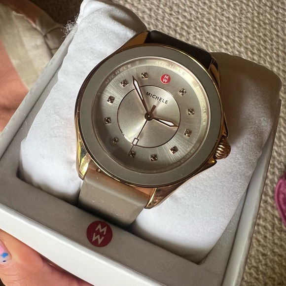 Michele | Accessories | Michele Sport Watch Silicone Strap | Poshmark